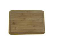 China Home Custom Kitchen Modern Bamboo Chopping Board Wire Wrapping With Groove for sale