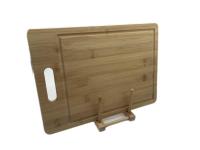 China Bamboo Cutting Board 15x20 Inch Eco Friendly Wooden Chopping Board for Meat Vegetables for sale