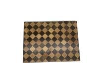 China Customized Spliced Sustainable Cutting Board Rubber Wood Acacia Wood 38x28x2cm for sale