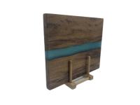 China Custom Resin Walnut Cutting Boards Olive Wood Chopping Board For Kitchen for sale