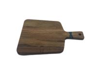 China Cheese Pizza Cutting Acacia Wood Chopping Board With Handle for sale