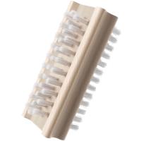 China Wholesale Custom Logo Beech Wood Nail Brush 9.5x5x3.5cm Household Cleaning Hand Scrub for sale