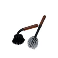 China Wholesale high quality kitchen dish cleaning brush with wooden handle for sale