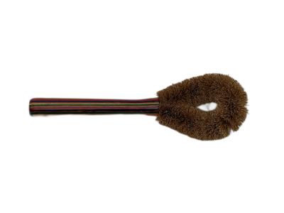 China Wooden Kitchen Cleaning Brush 22x7 cm Sustainable Dish Pot Scrubber for sale