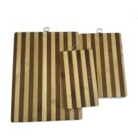 China Durable Rectangle Bamboo Cutting Board With Ring for sale