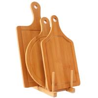 China Kitchen Environmentally Friendly Bamboo Cutting Board Set With Handles for sale