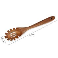 China Household kitchen wooden spoon pasta spoon Serving bamboo spoon for sale