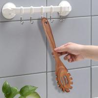China Household kitchen wooden spoon pasta spoon Serving bamboo spoon for sale