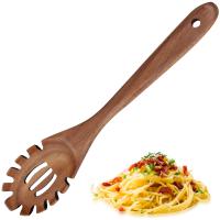 China Household kitchen wooden spoon pasta spoon Serving bamboo spoon for sale