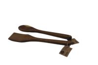 China Natural Acacia Wood Cooking Spoon 30x6cm Durable Kitchen Serving Utensil Non-Stick Safe for sale