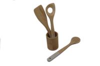China Kitchen spatula utensils Cooking utensils Wooden kitchen shovel set for sale