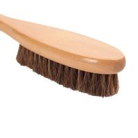 China Natural Bamboo Handle Sisal Cleaning Brush 22x10 cm for Household Shoe Care for sale