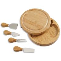 China Vegetable Meat Cheese Bamboo Cutting Board Set Classy Design for sale