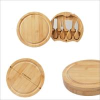 China Vegetable Meat Cheese Bamboo Cutting Board Set Classy Design for sale