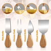 China Vegetable Meat Cheese Bamboo Cutting Board Set Classy Design for sale