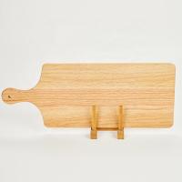 China Bamboo Pizza Peel Paddle and Wood Cutting Board with Handle 1.5cm Thick Custom Size for sale
