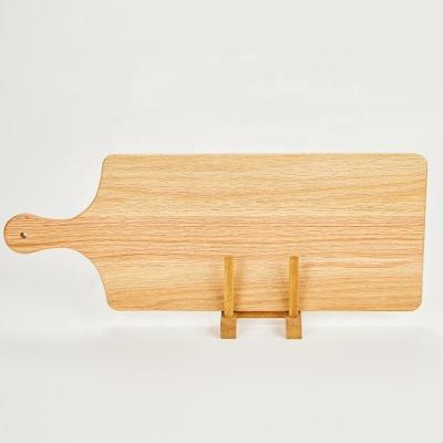 China Bamboo Pizza Peel Paddle and Wood Cutting Board with Handle 1.5cm Thick Custom Size for sale