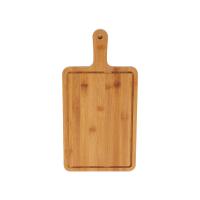 China Oem Bread 4pcs Set Large Bamboo Cutting Board With Handle for sale