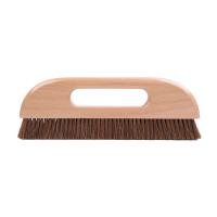 China Natural Beech Wood Horsehair Wallpaper Smoothing Brush 27x9cm Cleaning Tool for sale