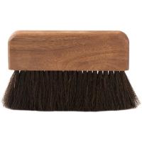 China Walnut Wood Coffee Cleaning Brush 10x16.5cm for Coffee Grinder for sale
