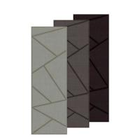 China 50mm Fabric Acoustic Panel Sound Absorbing Wall Tiles E0 Eco Friendly Fireproof for sale