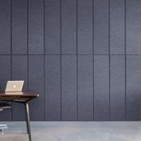 China 100% Polyester Pet 3d Soundproof Wall Panels Eco Friendly for sale