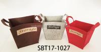 China 2024 Hot Selling Modern Foldable Household Storage Containers Crafted From 100% Polyester Felt for sale