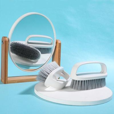 China Medium Bristle Handle Cleaning Brush with Non Slip Rubber Grip for sale