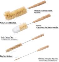 China Assorted Wooden Dishwashing Brushes with Rubber Handles for sale