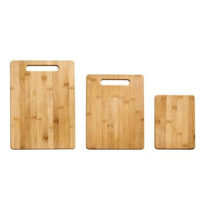 China Bamboo Cutting Board 15x20 Inch Eco Friendly Wooden Chopping Board for Meat Vegetables for sale