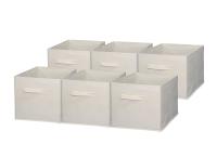 China Fabric Storage Boxes with Lids 40L Foldable Closet Organizer Bins for Home for sale