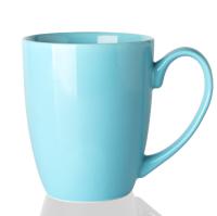 China Hot Cocoa Ceramic Drinking Water Mug 12oz Coffee Cups 360ML for sale