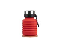 China 50-500ML Travel Silicone Drinking Glass Folding Cup Shatter Resistant for sale
