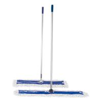 China Microfibre Fabric Dust Floor Cleaning Tool Mop 40cm 60cm 90cm for sale