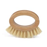 China Natural Bamboo Dish Brush 9.5x12.5cm Eco Friendly Kitchen Cleaning Brush ODM for sale