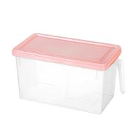 China KingWell Rectangle Fridge Stackable Plastic Storage Box Containers for sale
