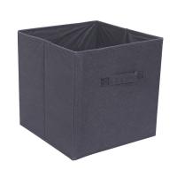 China Foldable Breathable Fabric Non Woven Storage Cube Open Top 27*27*28cm for sale