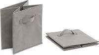 China Foldable Breathable Fabric Non Woven Storage Cube Open Top 27*27*28cm for sale