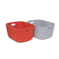 China PET Plastic Felt Non Woven Storage Cube Anti Scratching Felt storage for sale