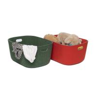 China PET Plastic Felt Non Woven Storage Cube Anti Scratching Felt storage for sale