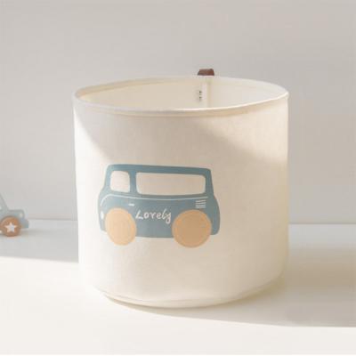 China Eco Friendly Felt Storage Basket 35x40cm for Baby Clothes Toys OEM ODM for sale