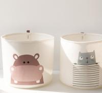 China Eco Friendly Felt Storage Basket 35x40cm for Baby Clothes Toys OEM ODM for sale