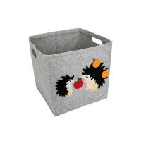China Kids Nursery 36L Foldable Cube Fabric Toy Storage Bins 342g for sale