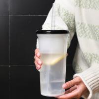 China 930ml Plastic Drinking Glasses Skinny Tumbler Cups PP Material OEM ODM Custom for sale