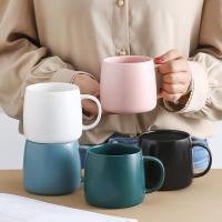 China 480ml Porcelain Sublimation Coffee Drinking Water Mug 0.4kg for sale