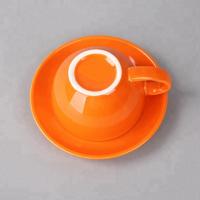 China Crockery Pottery Ceramic Espresso Cups With Saucer Coffe cups mug for sale