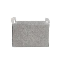 China Polyester Collapsible Felt Storage Basket 13.8