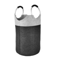 China 3mm 4mm Felt Storage Basket Collapsible Laundry Bags 39*68cm for sale