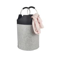 China 3mm 4mm Felt Storage Basket Collapsible Laundry Bags 39*68cm for sale