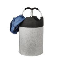 China 3mm 4mm Felt Storage Basket Collapsible Laundry Bags 39*68cm for sale